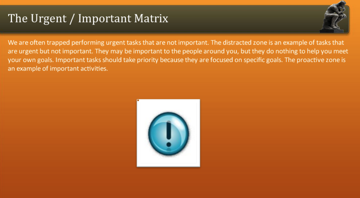 The Urgent : Important Matrix - FreshSkills