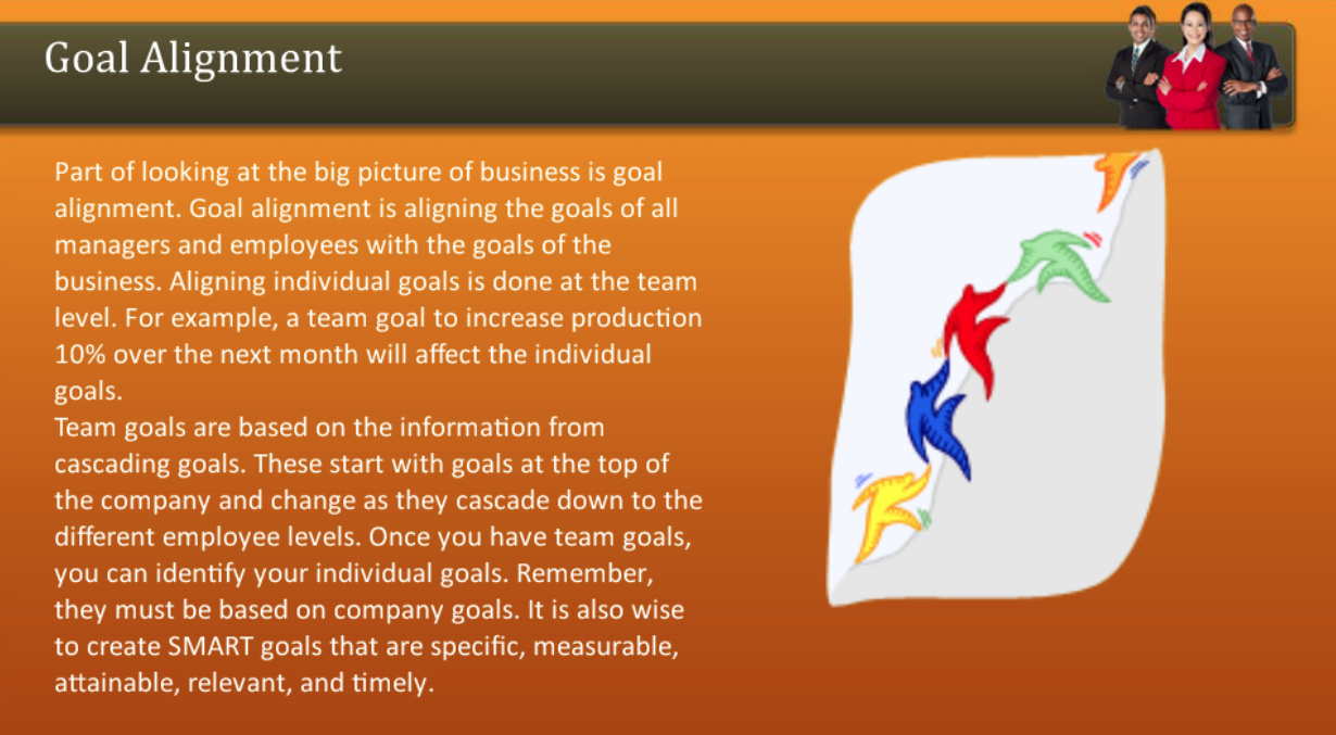 Goal Alignment - FreshSkills