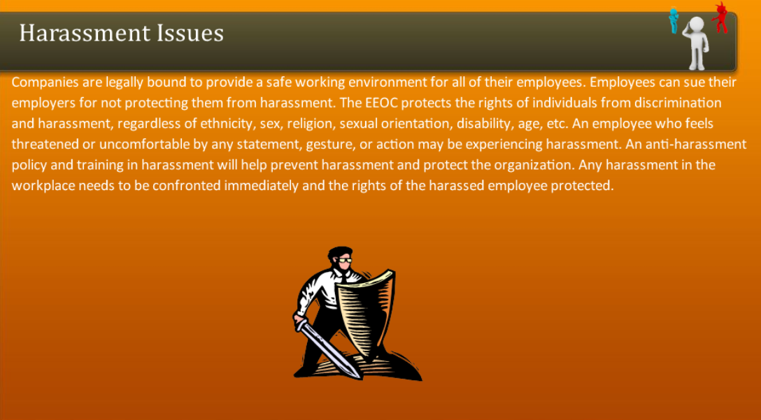 Harassment Issues - FreshSkills