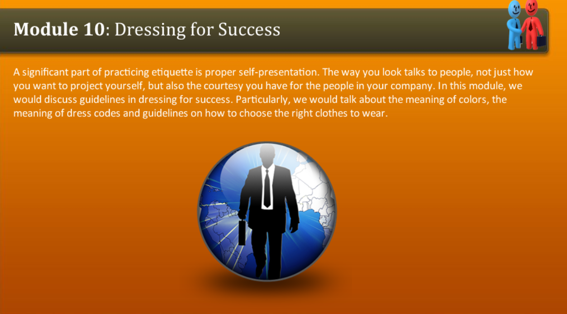 Dressing for Success - FreshSkills