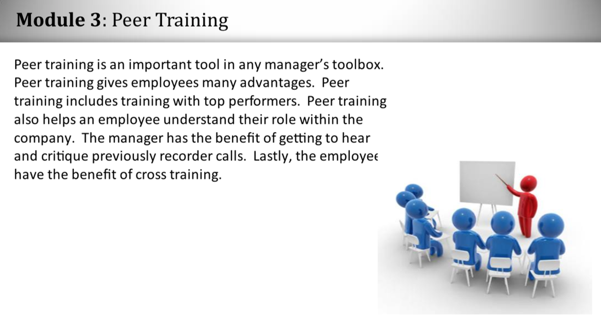 Peer Training - FreshSkills Peer Training - FreshSkills