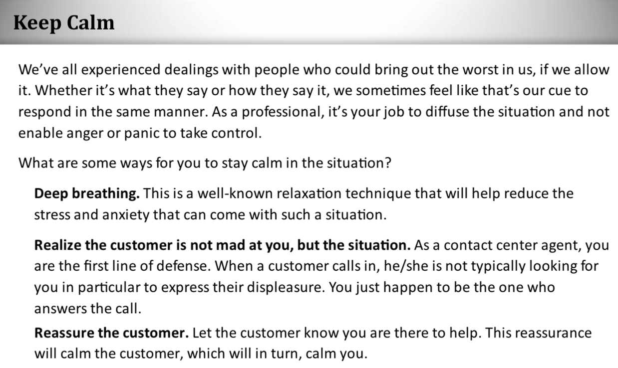 Keep Calm - FreshSkills