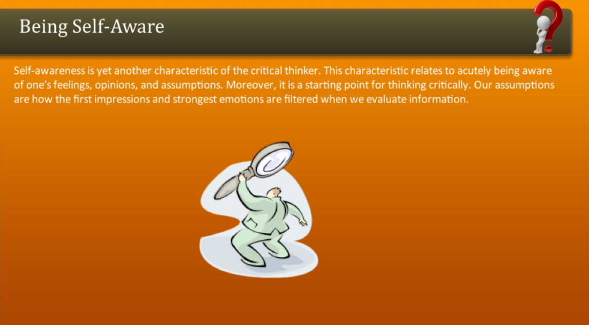 Being Self-Aware - FreshSkills