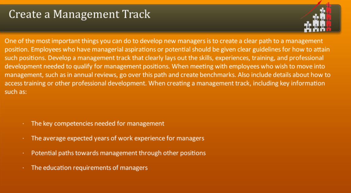Create a Management Track - FreshSkills