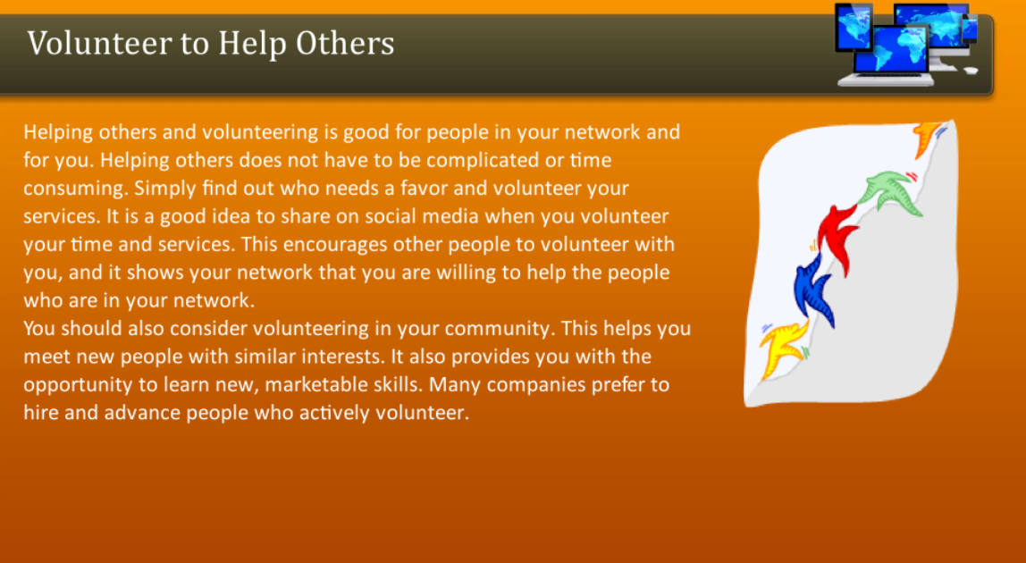 Volunteer to Help Others - FreshSkills