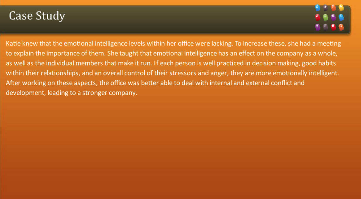 Case Study: Module 6 - Emotional Intelligence - FreshSkills
