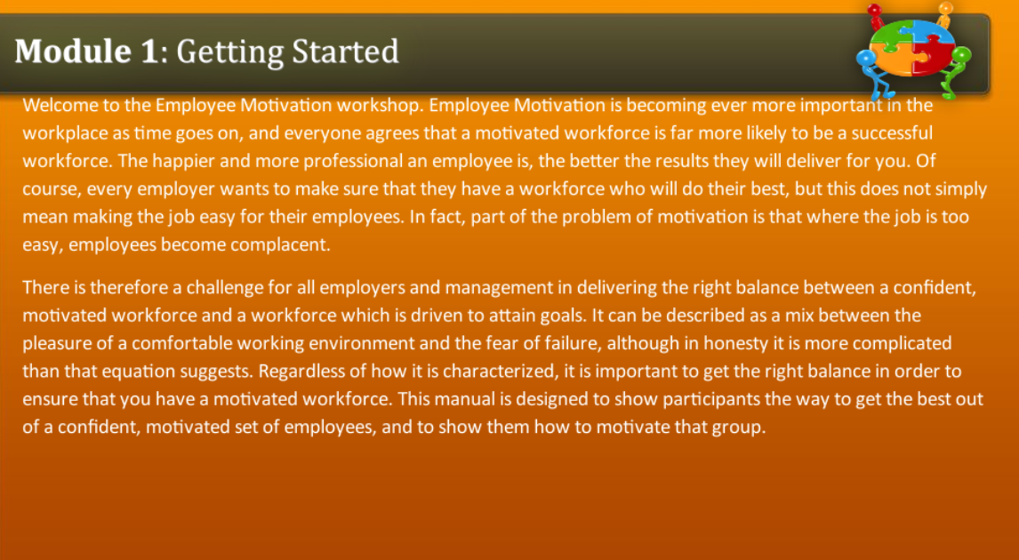 Getting Started Employee Motivation - FreshSkills