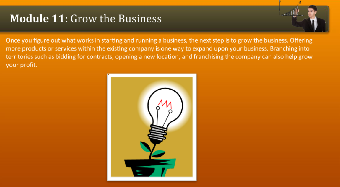 Grow the Business - FreshSkills