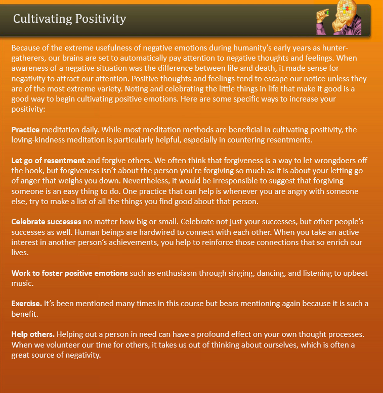 Cultivating Positivity - FreshSkills