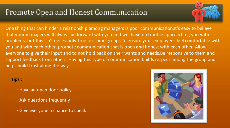 Promote Open and Honest Communication - FreshSkills