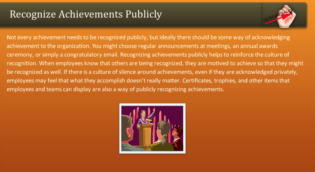 Recognize Achievements Publically - FreshSkills