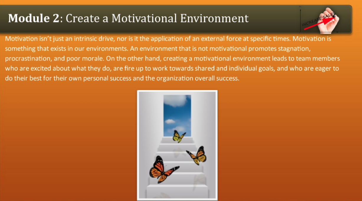 Create a Motivational Environment - FreshSkills