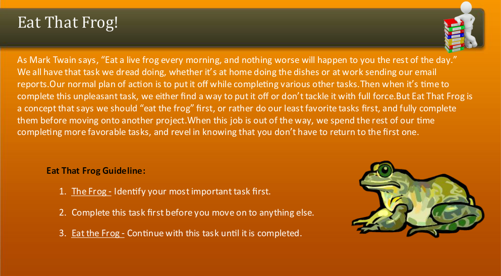 Eat That Frog! - FreshSkills