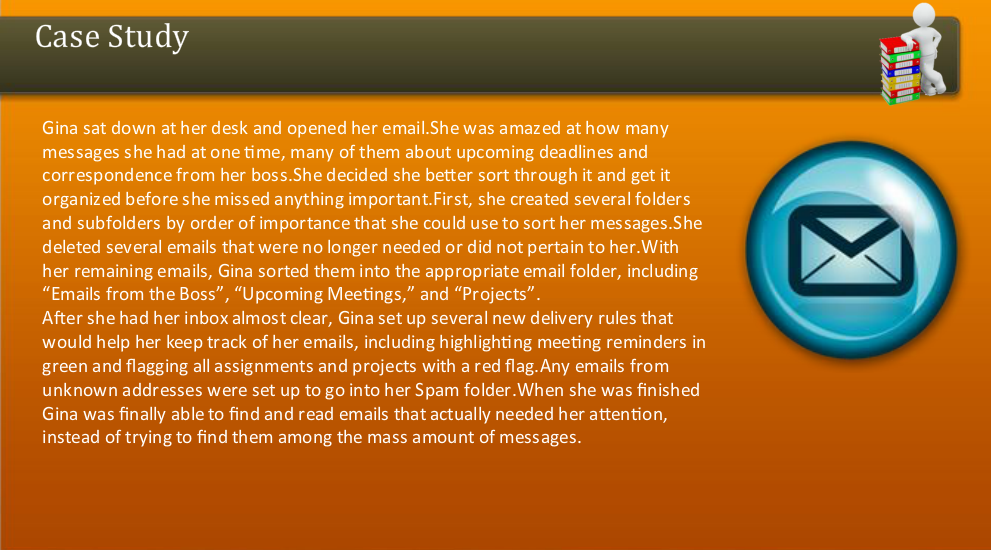 Case Study: Module 9 - Organizational Skills - FreshSkills