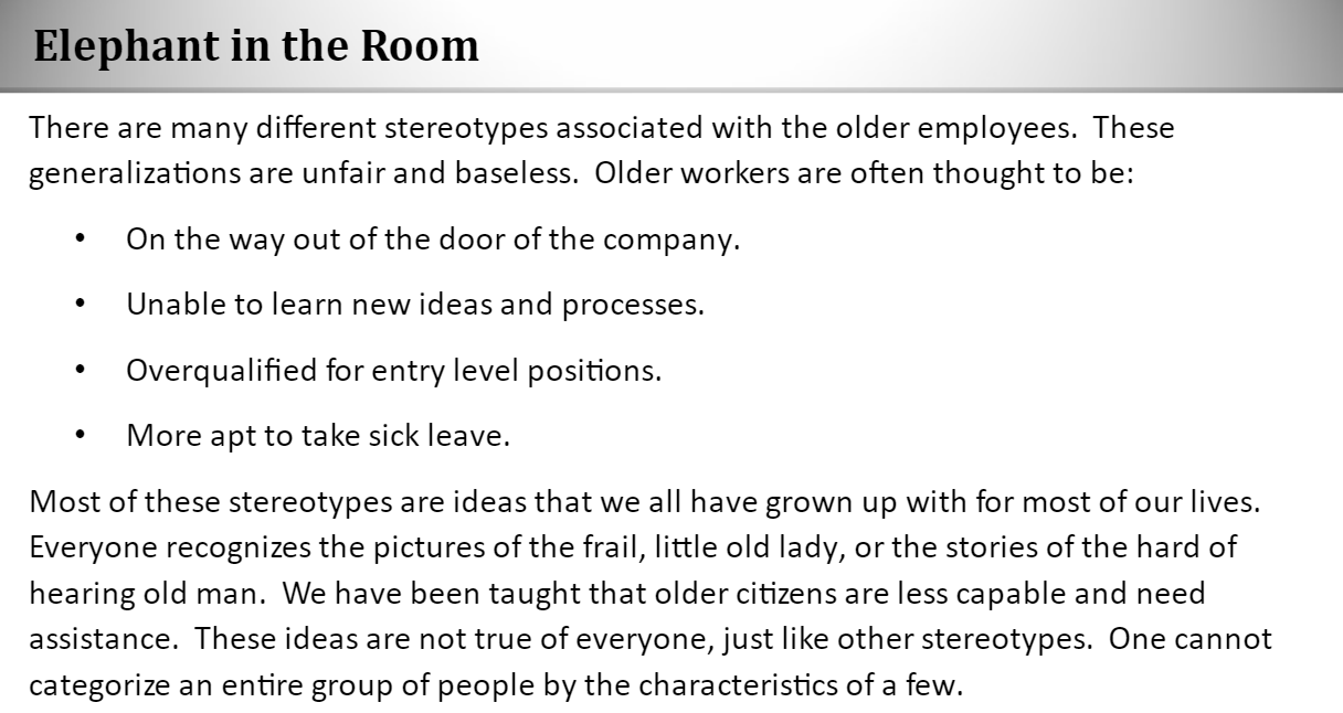 Elephant in the Room - FreshSkills