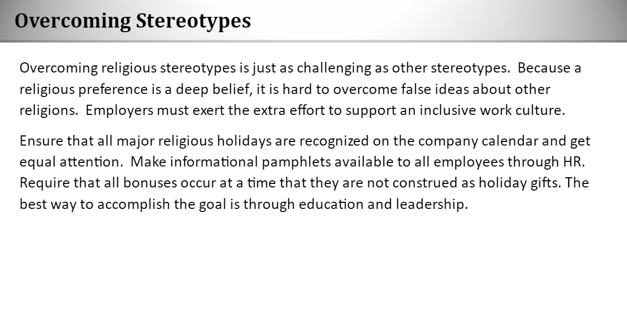 Overcoming Stereotypes - FreshSkills