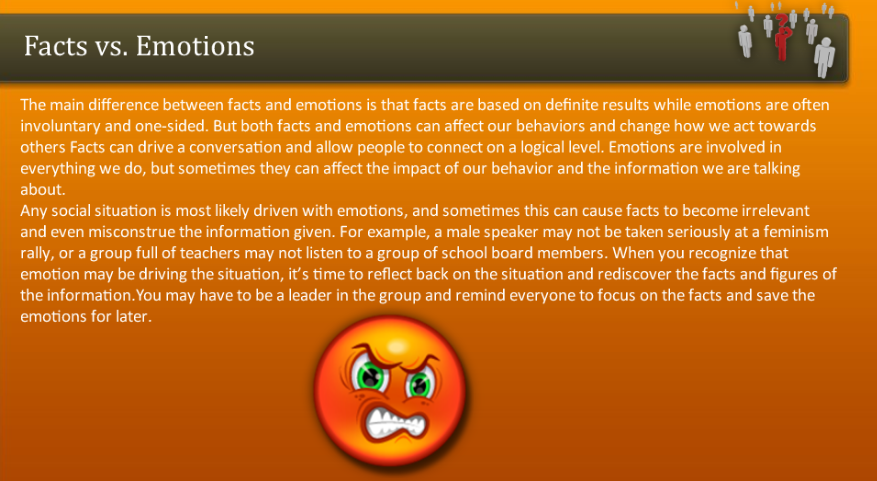 Facts vs. Emotions - FreshSkills