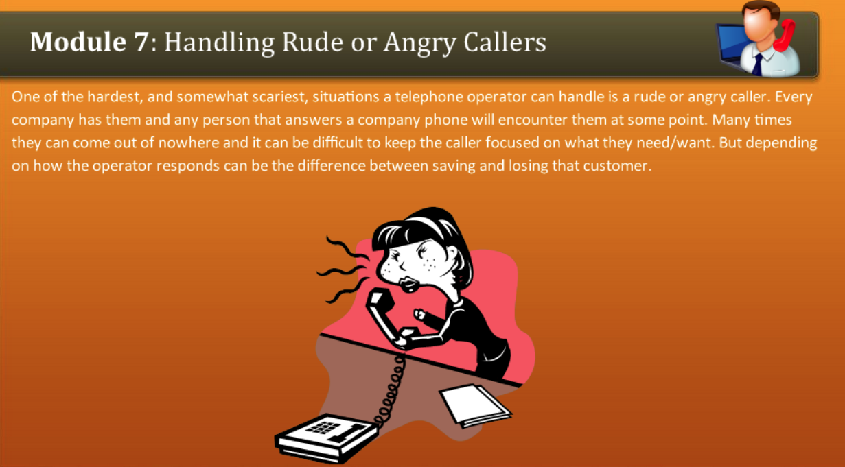 Handling Rude or Angry Callers - FreshSkills