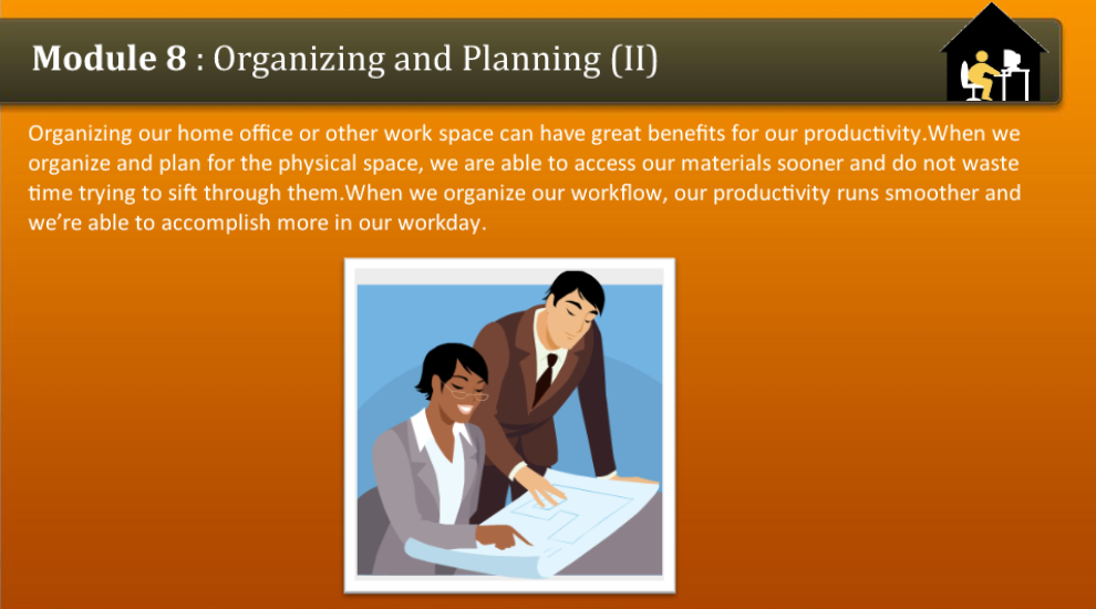 Organizing and Planning (II) - FreshSkills