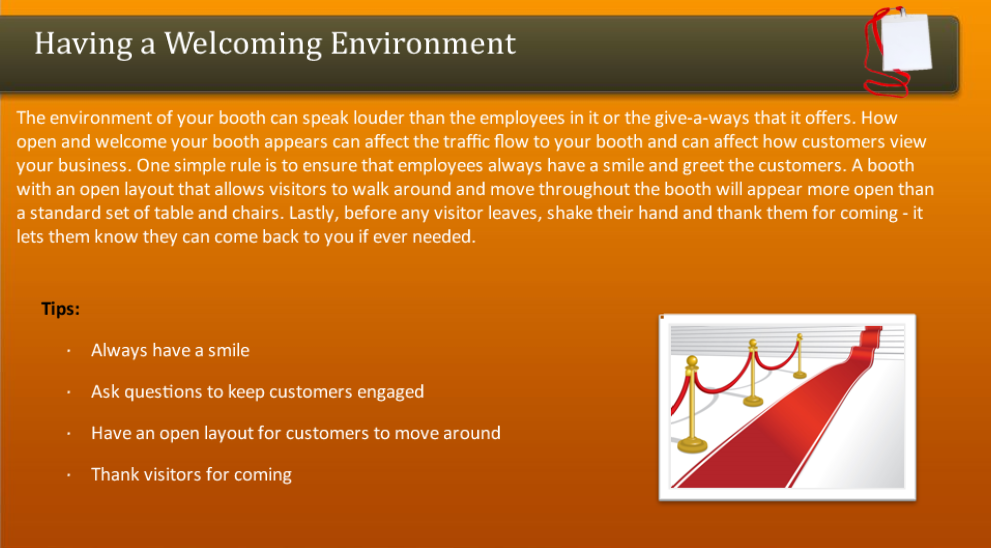 Having a Welcoming Environment - FreshSkills