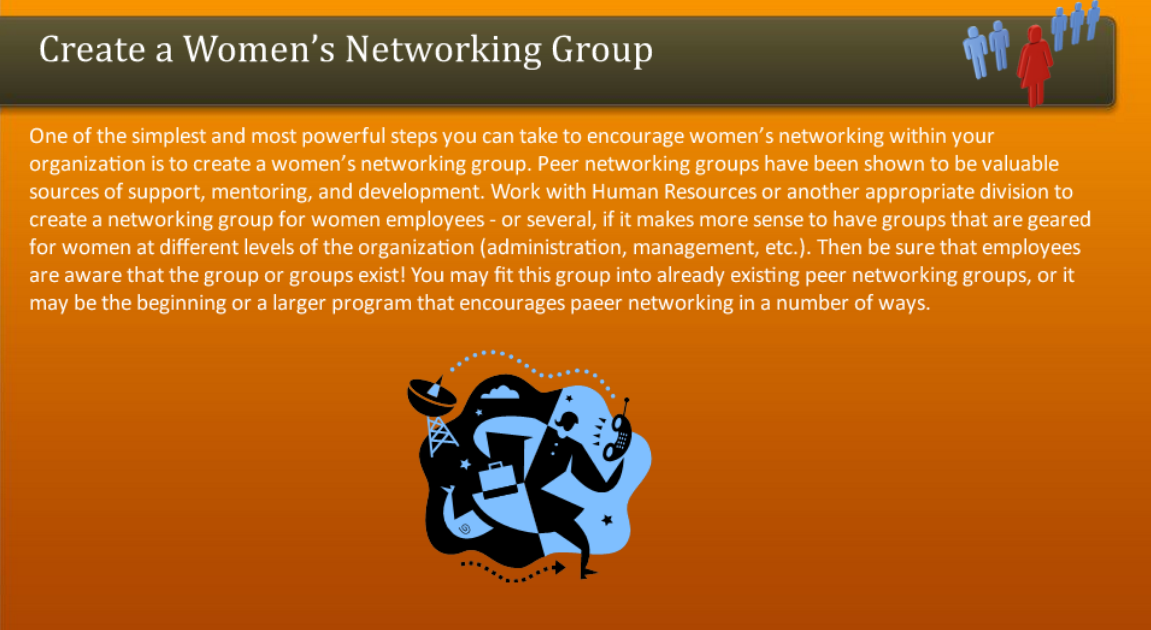 Create a Women’s Networking Group - FreshSkills