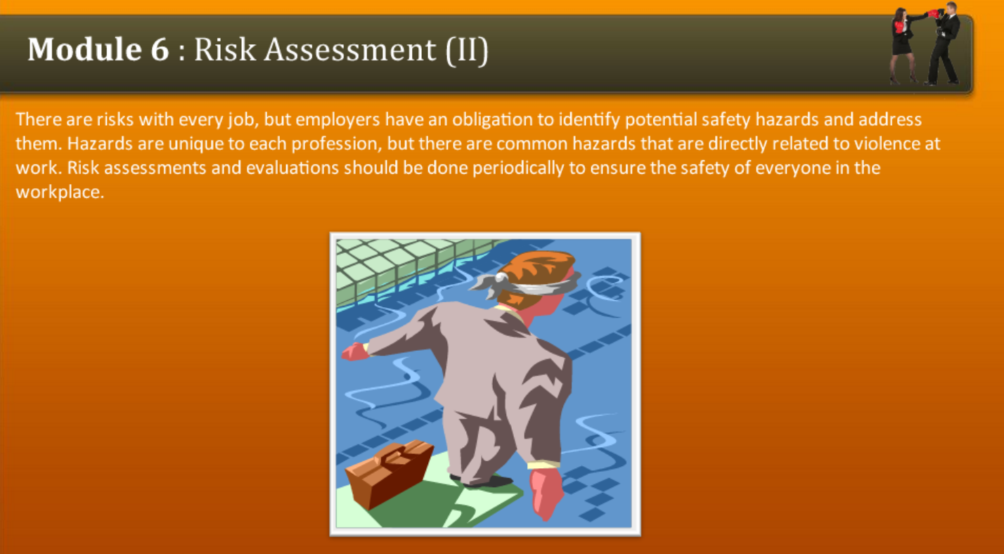 Risk Assessment (II) - FreshSkills